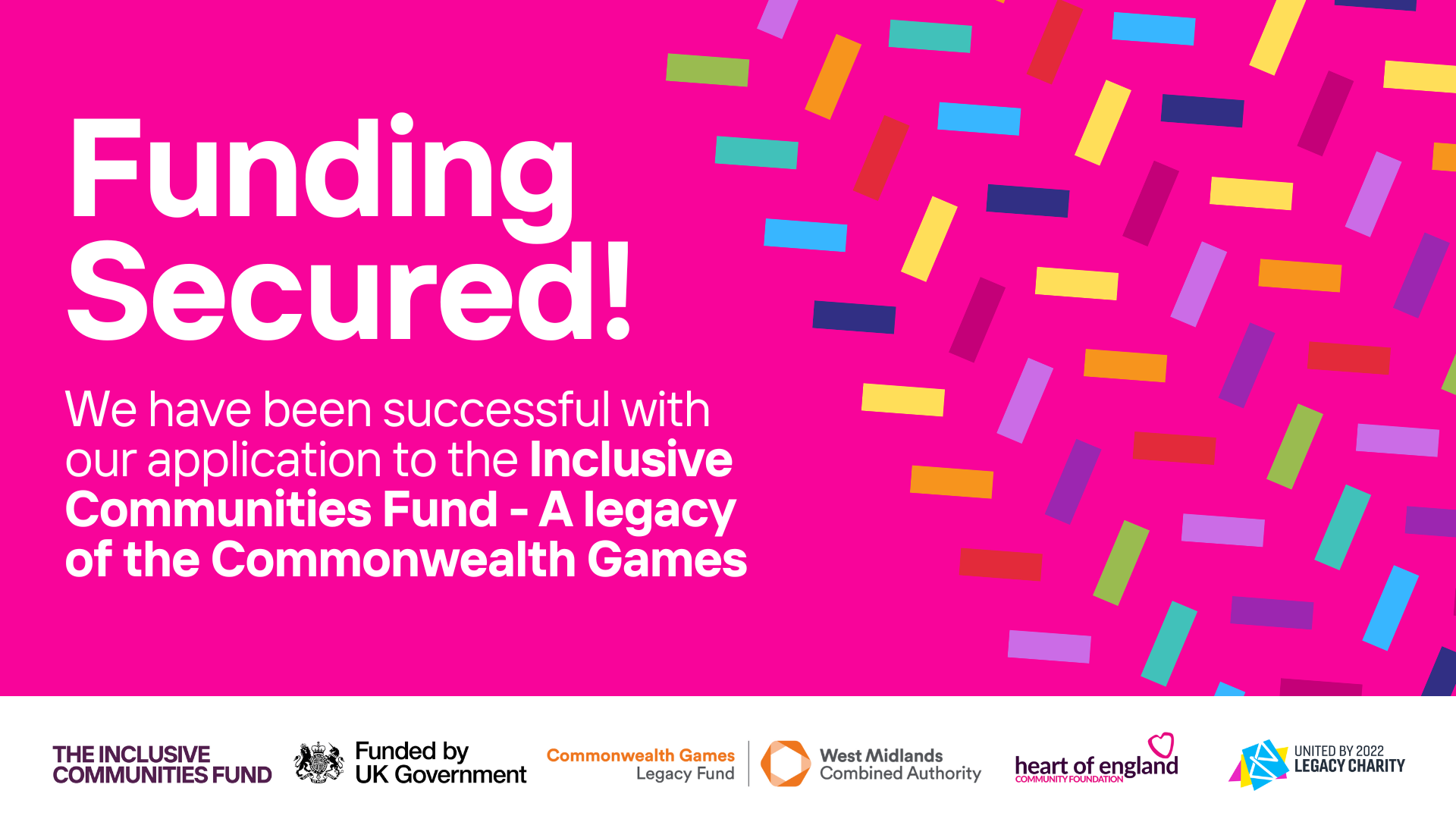 Funding Secured! - YMCA Worcestershire