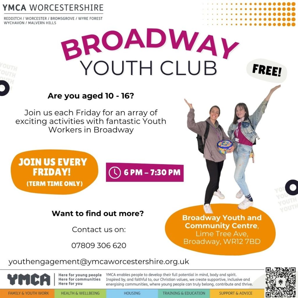 Broadway Youth Club - YMCA Worcestershire